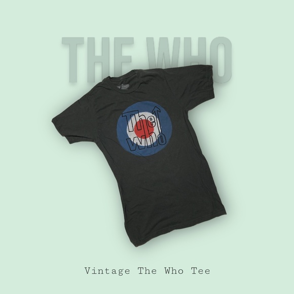 Tops | Vintage The Who Tee | Poshmark